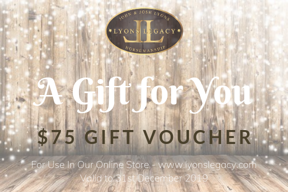 Lyons Legacy Gift Voucher - $75 - Lyons Legacy
