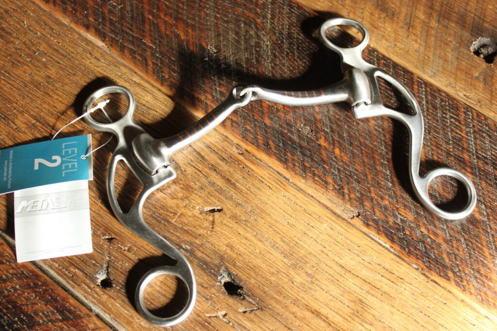 SS Brushed Short Slotted Bit - Lyons Legacy