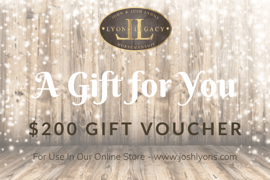 Gift Voucher $200 - Lyons Legacy